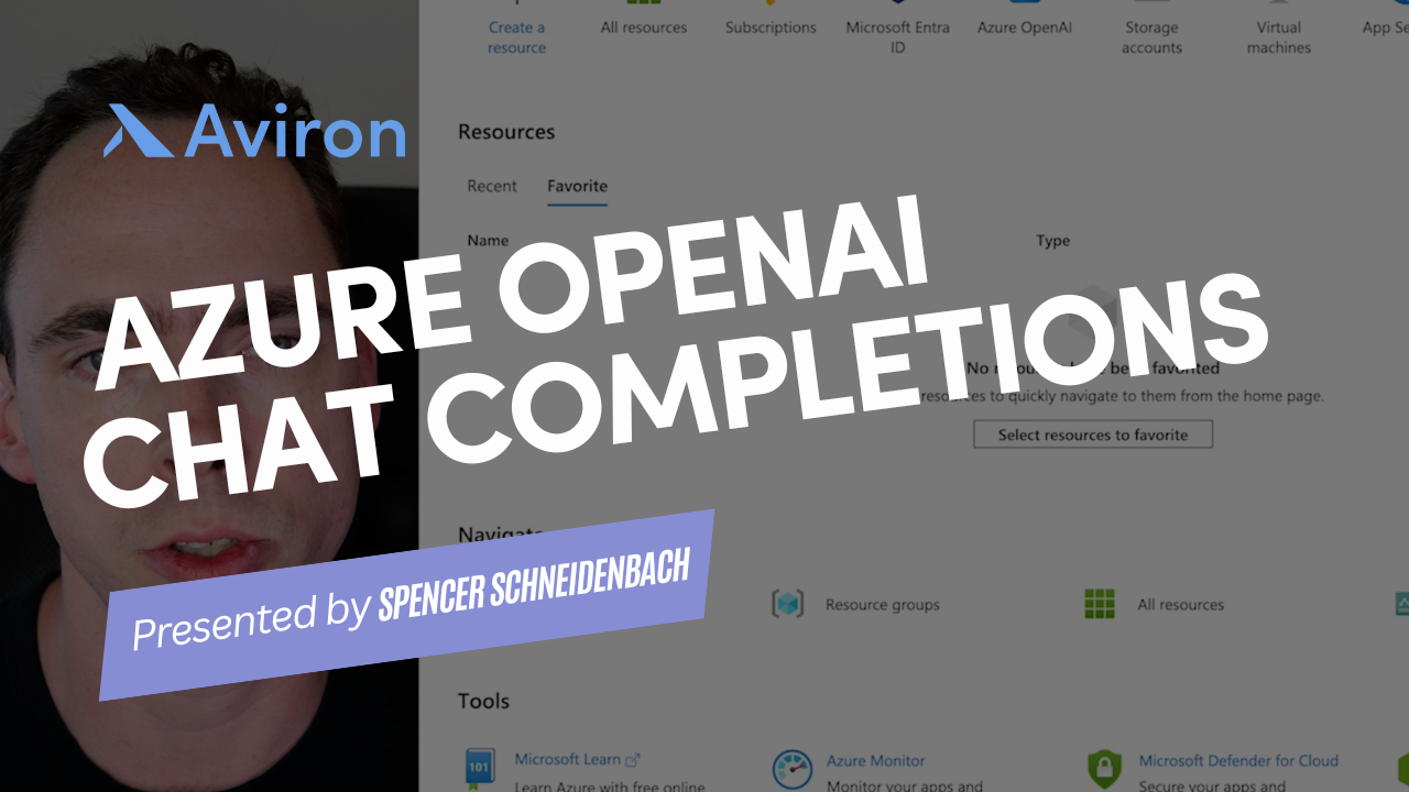 Azure OpenAI Chat Completions With .NET & C# - Aviron Labs Blog